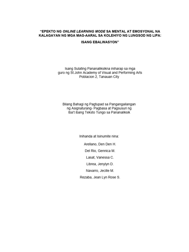 Format Thesis Final | PDF