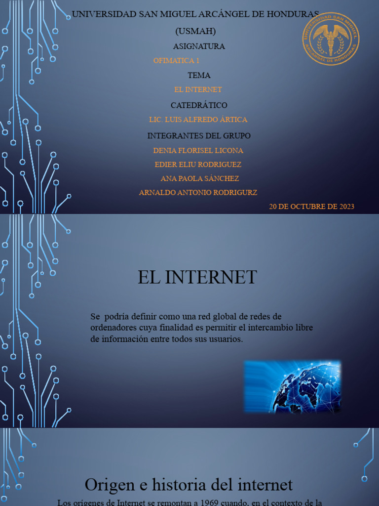 Orígenes del Internet y su evolución | PDF | Internet | ciberespacio