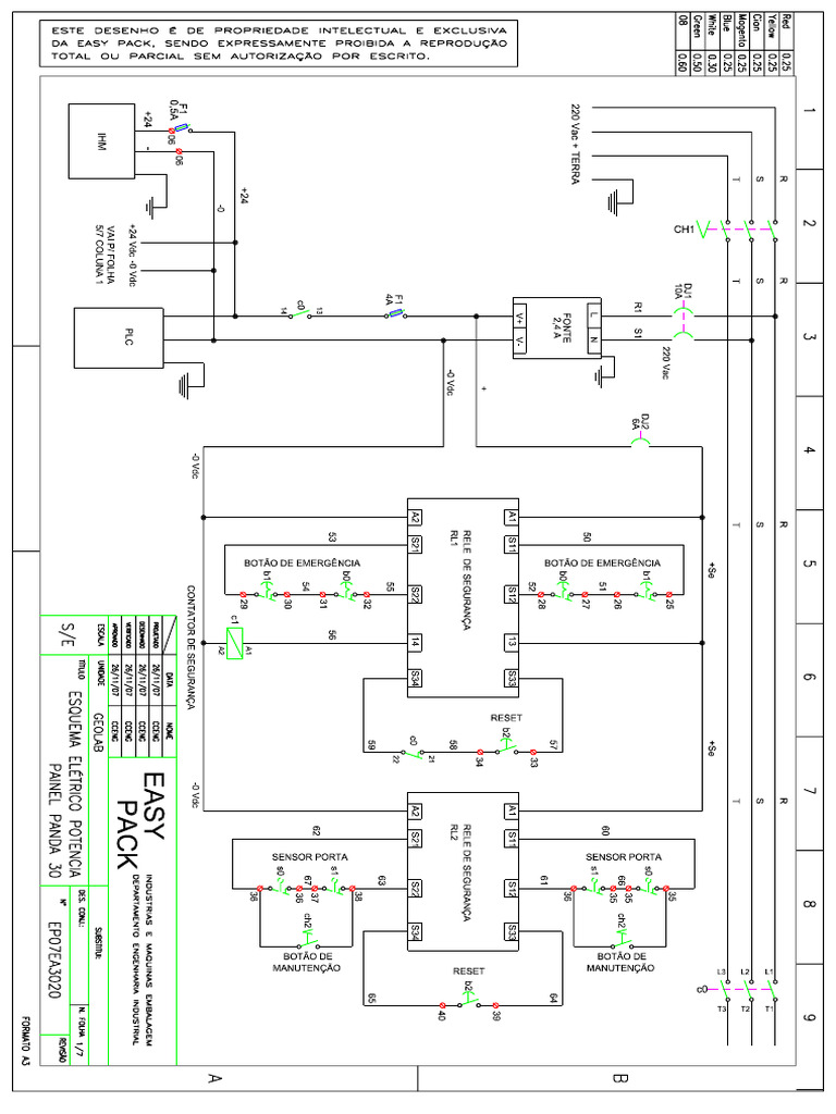 Diagrama Elétrico | PDF