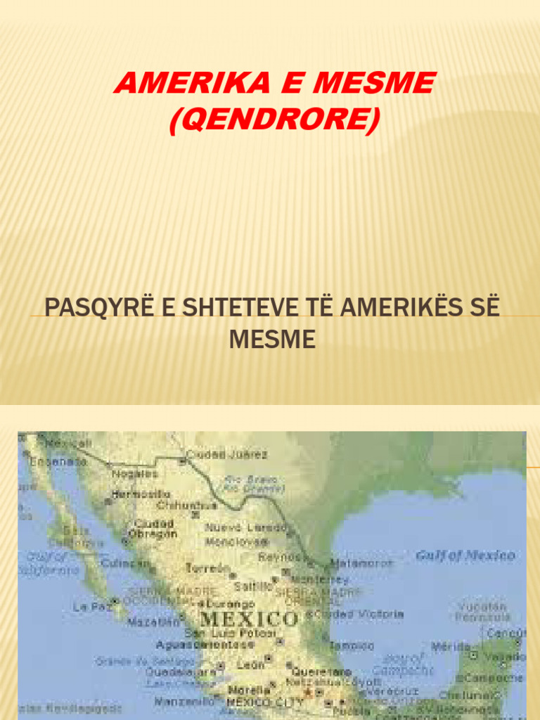 Amerika e Mesme | PDF