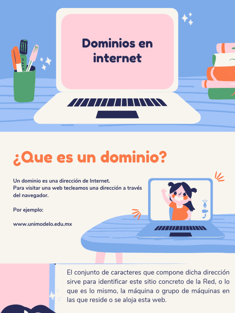 4.-Dominios en Internet | PDF | Internet | Red mundial