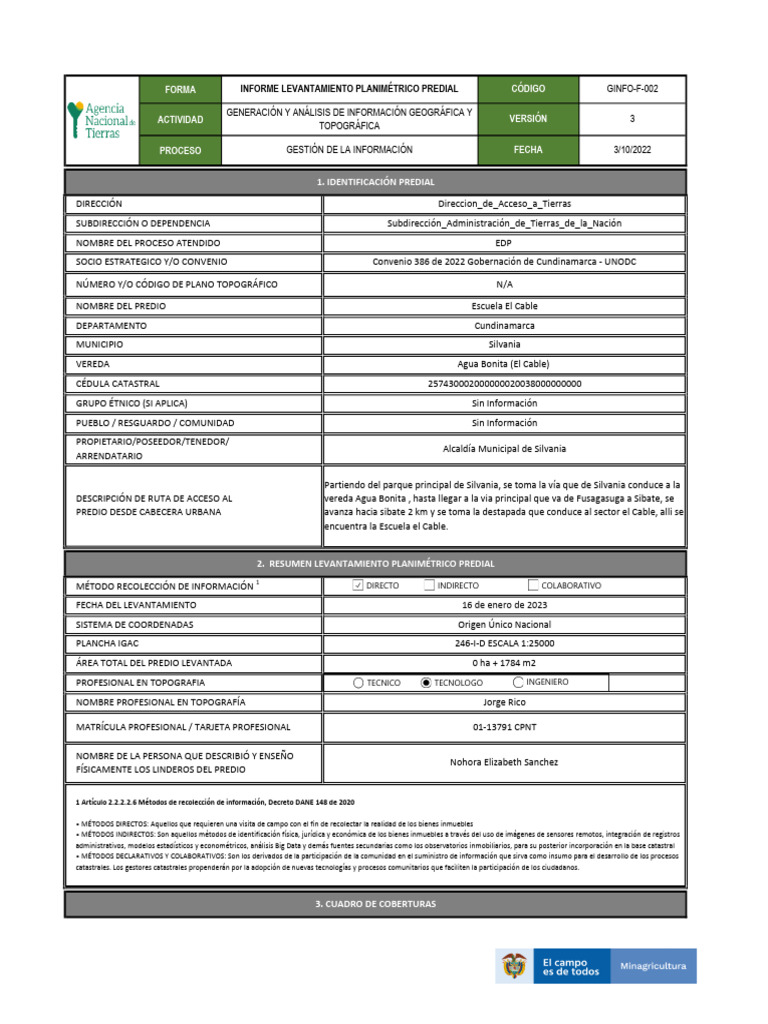 Ginfo-F-002 - Escuela El Cable | PDF | Sistema de información ...