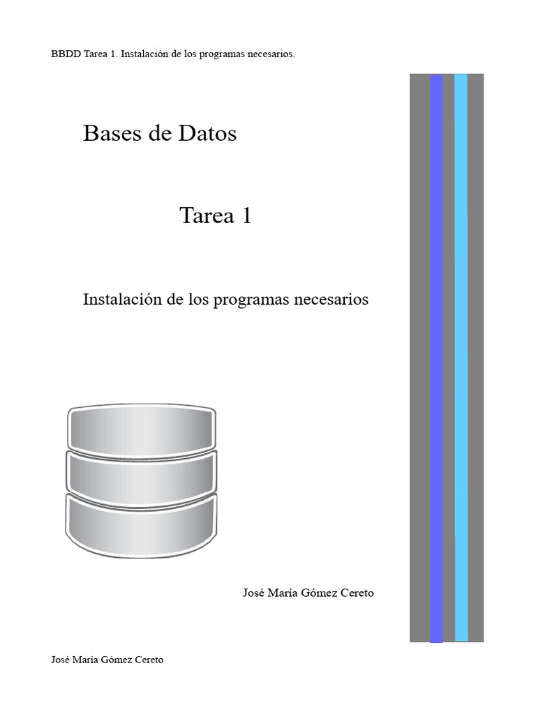 BD Tarea1 | PDF | Mi sql | Moodle