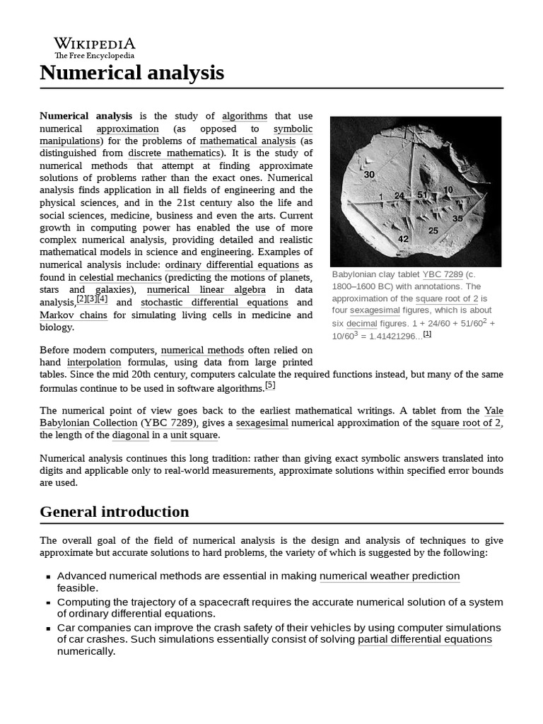 04-Numerical Analysis | Download Free PDF | Numerical Analysis | Algorithms 04-Numerical Analysis | Download Free PDF | Numerical Analysis | Algorithms
