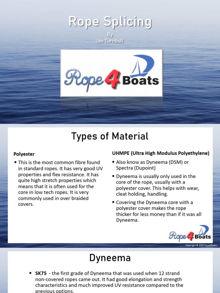 Splice-Guide-Rope4Boats-2020 | PDF | Rope | Materials