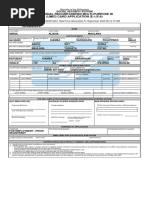 UMID Card Application Form 2025 | PDF | Identity Document | Government