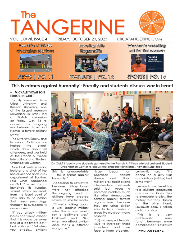 The Tangerine Vol 4 Indesgin Fall 2023 1 | PDF | Fraternities And ...