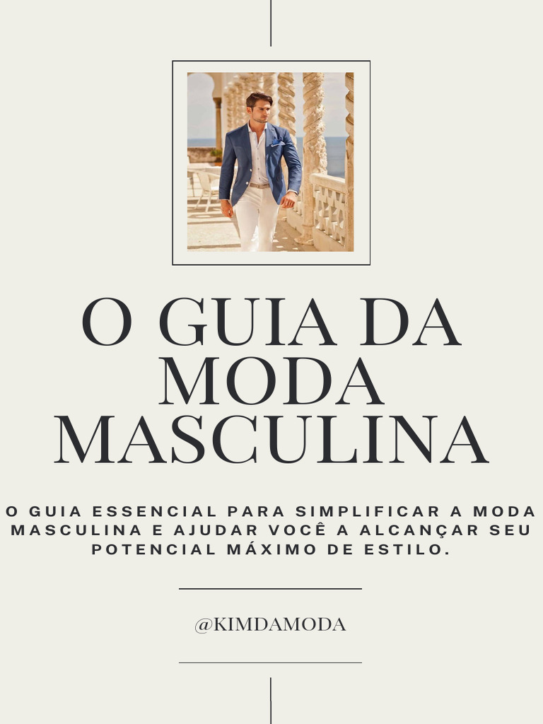 Ebook Guia Da Moda Masculina | PDF | Roupas | Moda