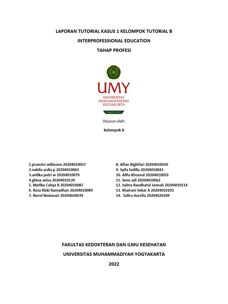kasus 1 tutorial IPE | PDF