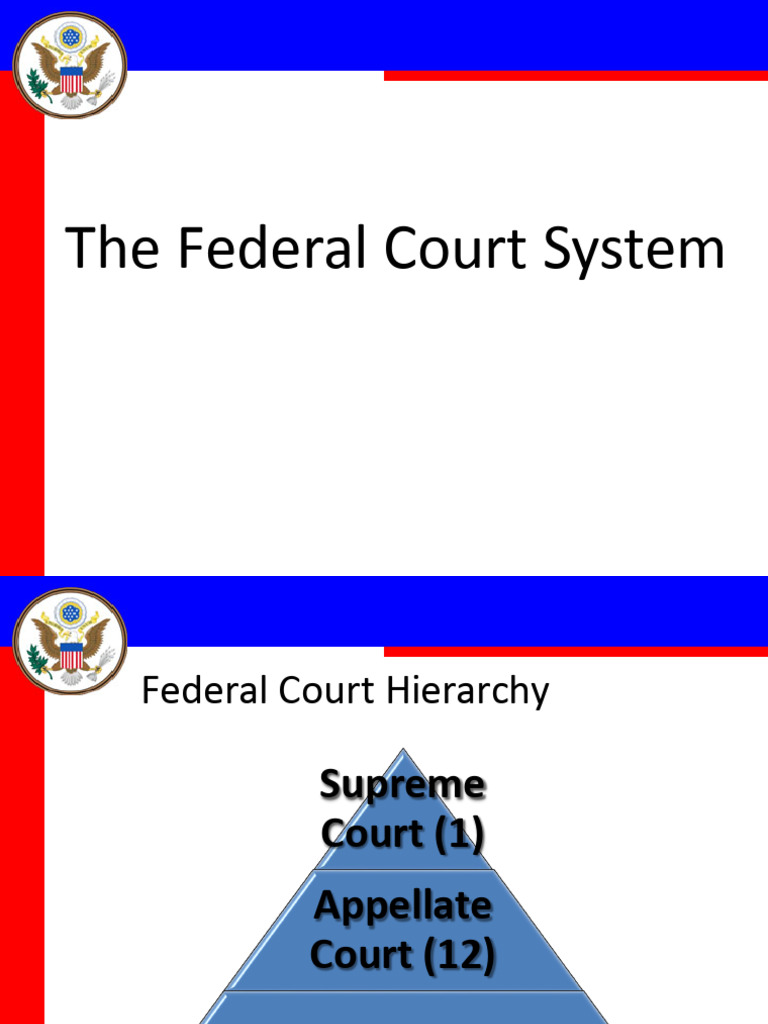 The Federal Court System | PDF | Federal Judiciary Of The United States ...