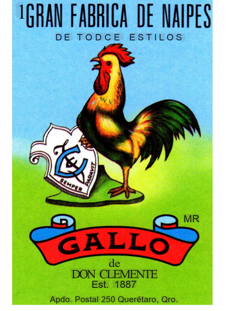 Cartas de la Lotería Mexicana PDF | PDF