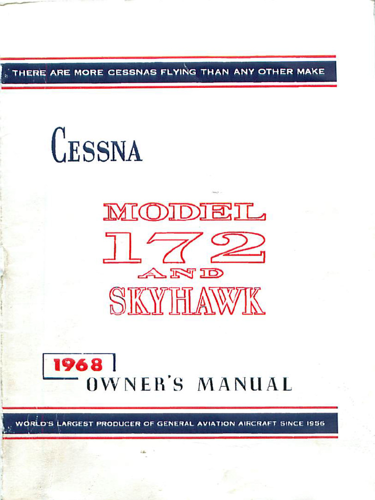 Pilot Operating Handbook - N35680 | PDF