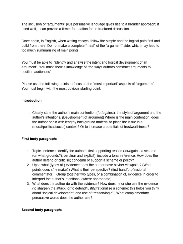 Argument Analysis - List of Articles | PDF | Argument | Reason