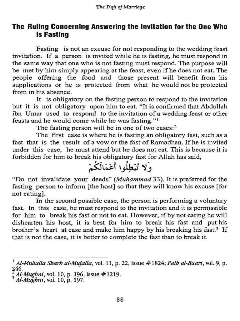 Fiqh of Marriage | PDF | Hadith | Muhammad