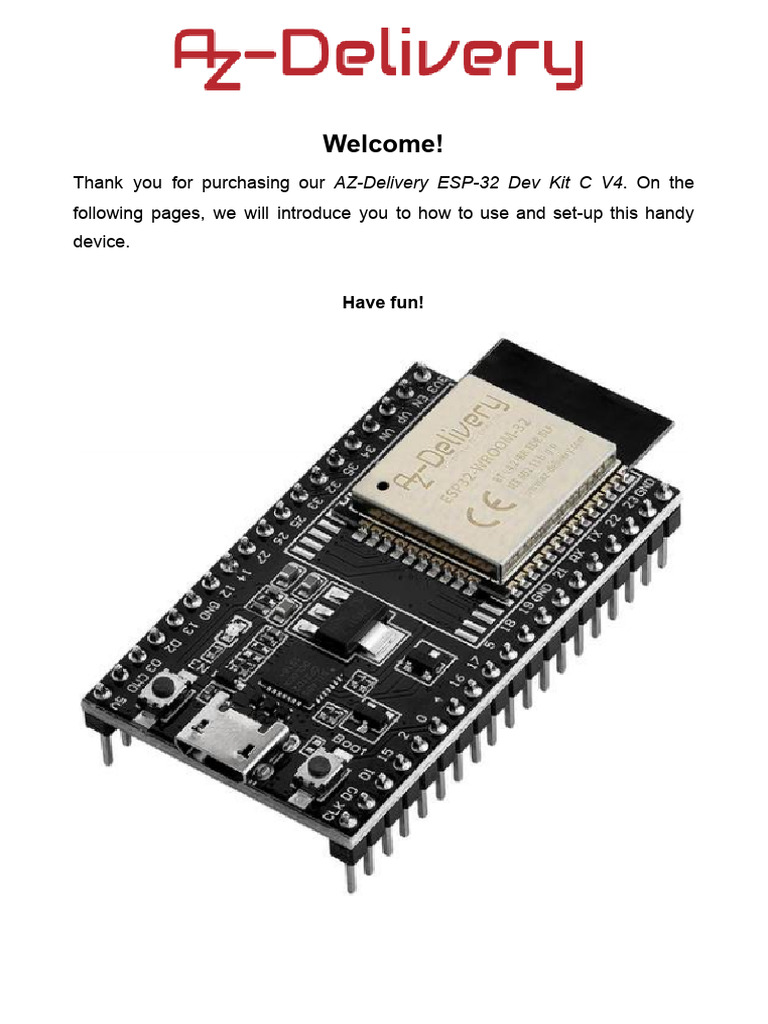 ESP-32 Dev Kit C V4 - EN | PDF | Wi Fi | System On A Chip