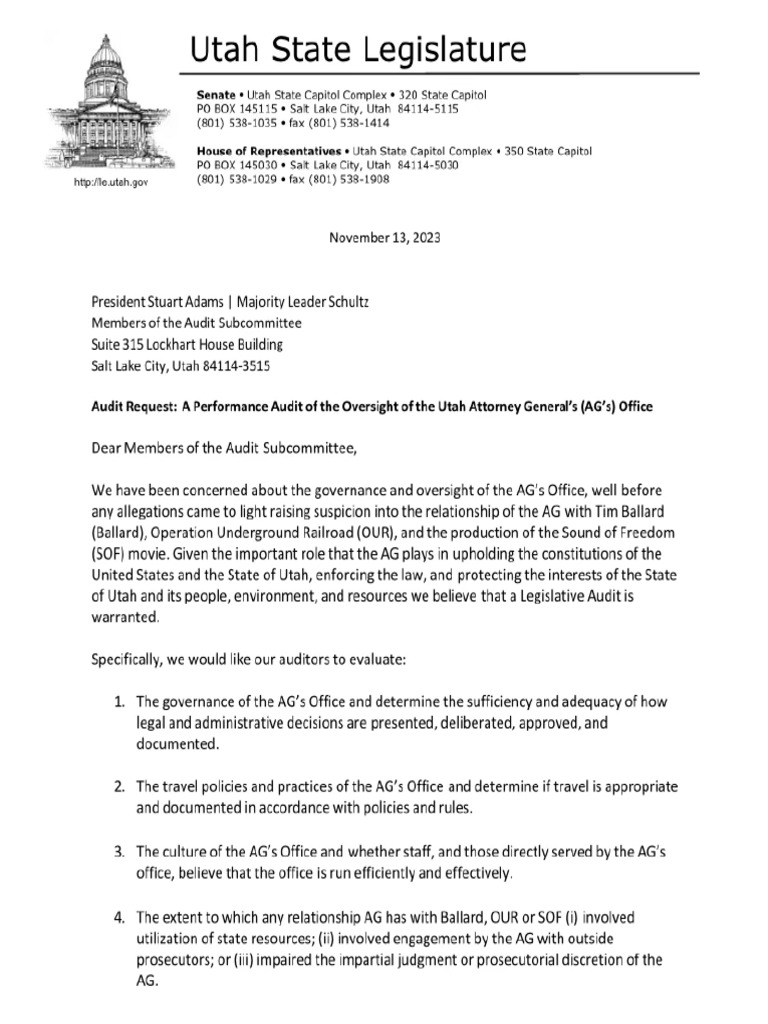 Reyes Audit Request | PDF