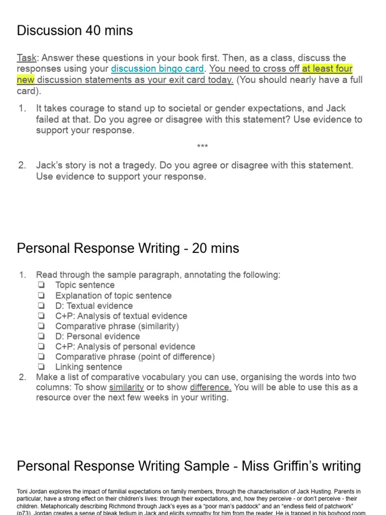 Tutorial 4 - Expectations in Nine Days | PDF