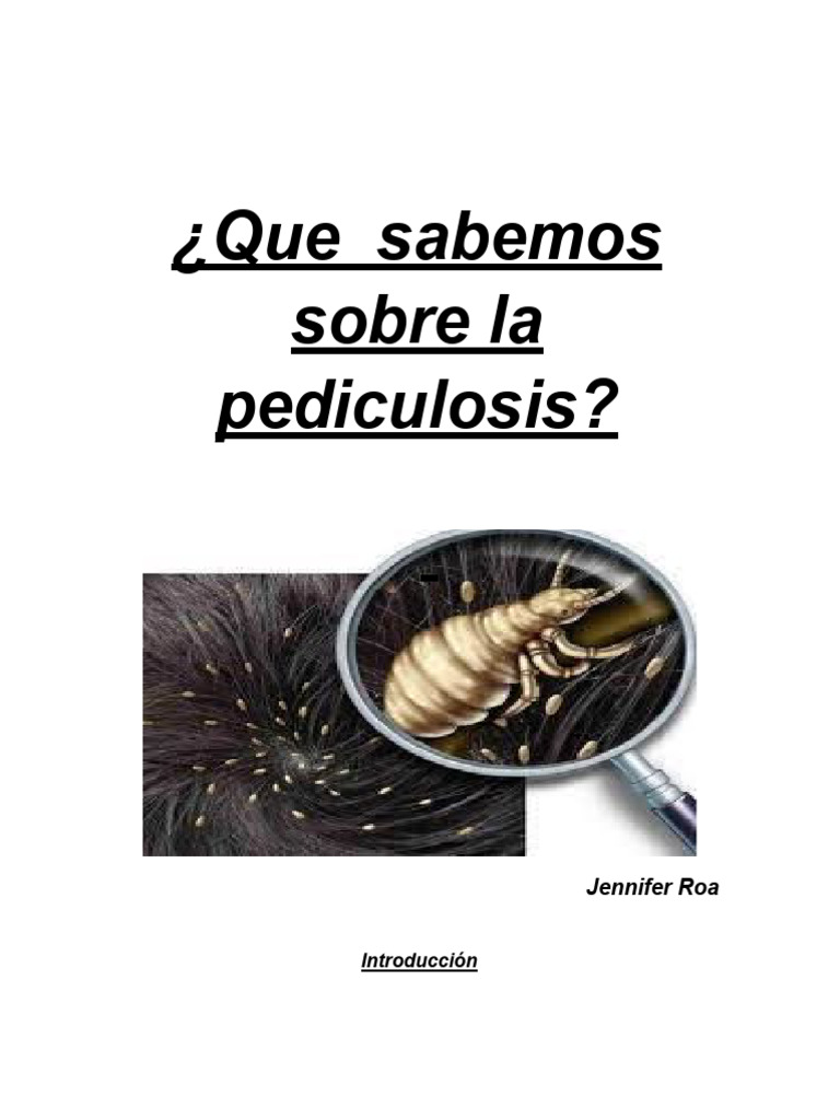 PEDICULOSIS | PDF | Salud y bienestar