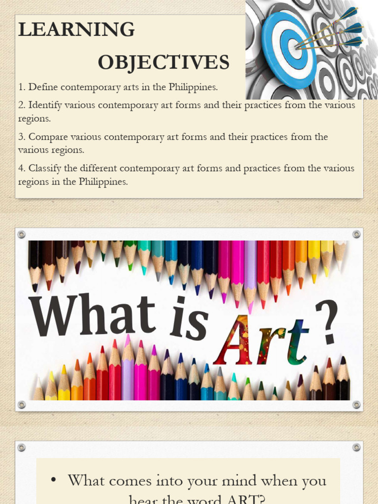 Cpar Lesson 1 | PDF | The Arts | Aesthetics