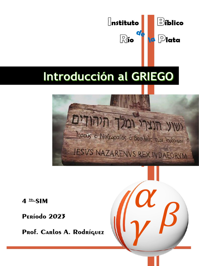Griego Clase 1 ALUMNO | PDF | Griego griego | Alejandro el Grande