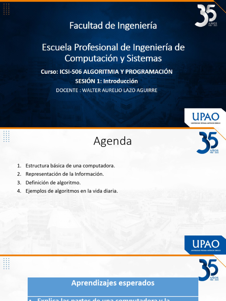 PPT-ICSI-ALGOYPROG-ALGOYPROG-Clase N°-1-Introducción-35 - RV | PDF ...