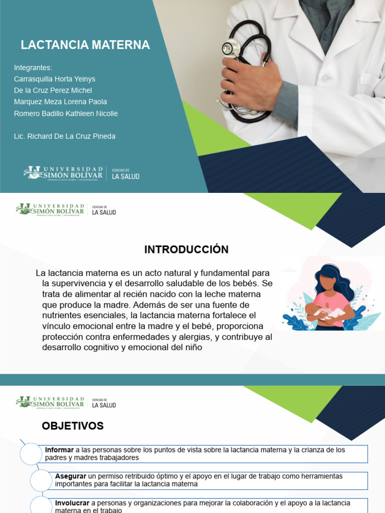 Lactancia Materna | PDF | Amamantamiento | La leche materna