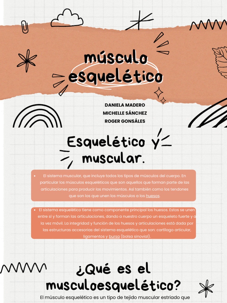 Músculo Esquelético Pdf
