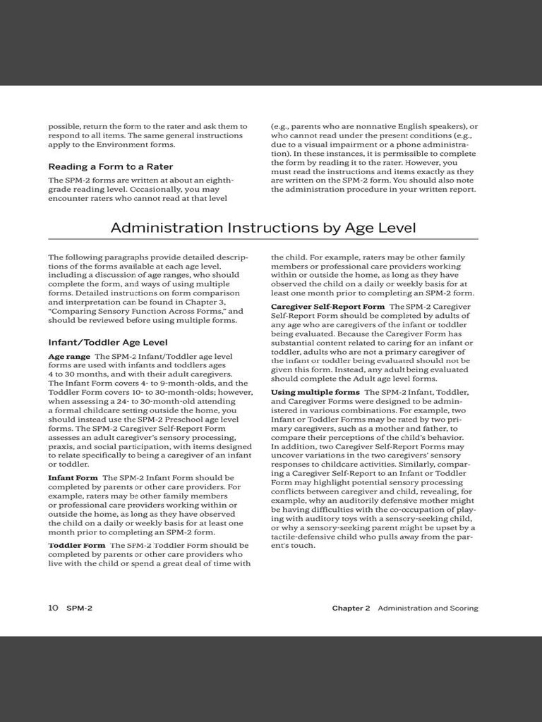 SPM-2 Online Manual | PDF