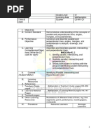 MATH MELCs Grade 4 | PDF | Area | Elementary Mathematics