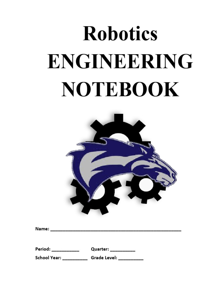 Engineering Notebook 2023 | PDF | Notebook | Drawing