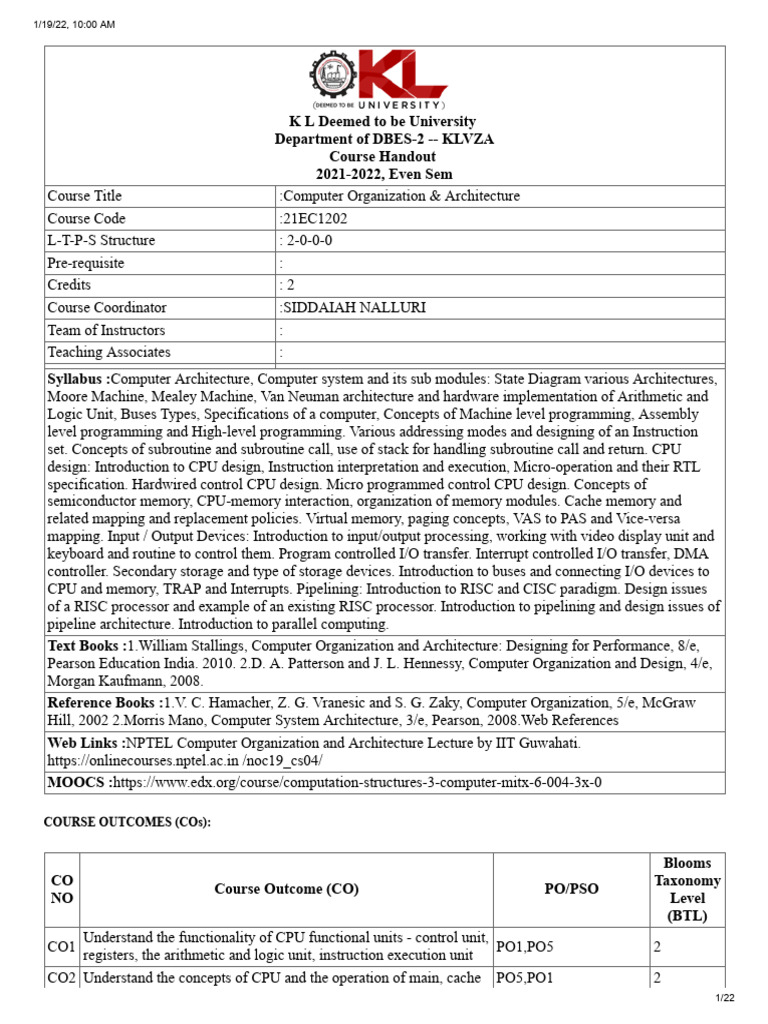 Handout From ERP | PDF | Engineering | Central Processing Unit