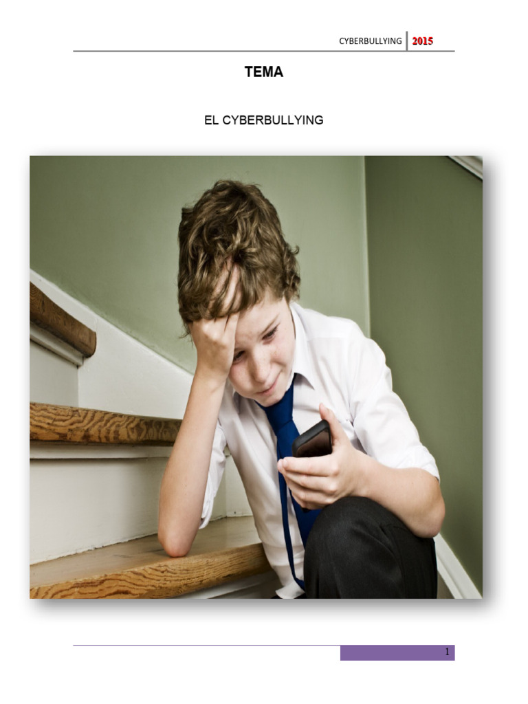 Prevención del Cyberbullying 2015 | PDF | Acoso cibernético
