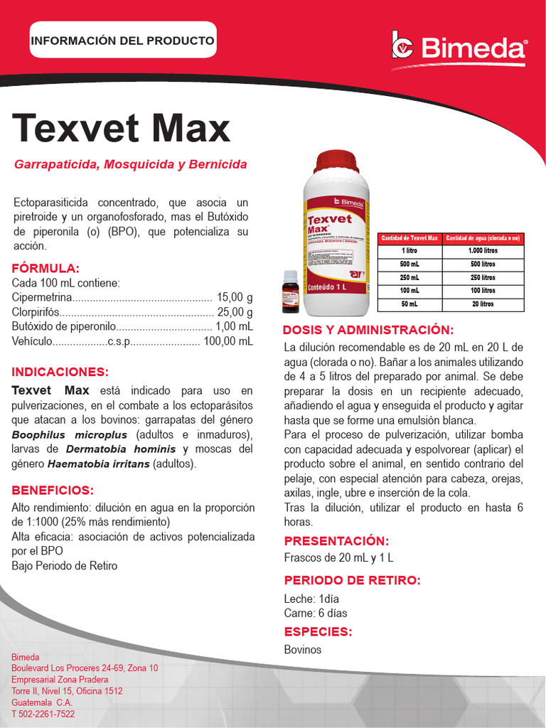 Texvet Max | PDF