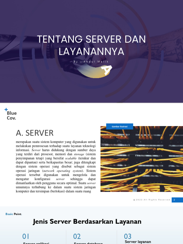 Pengenalan Server Dan Layannya | PDF | Teknologi & Rekayasa