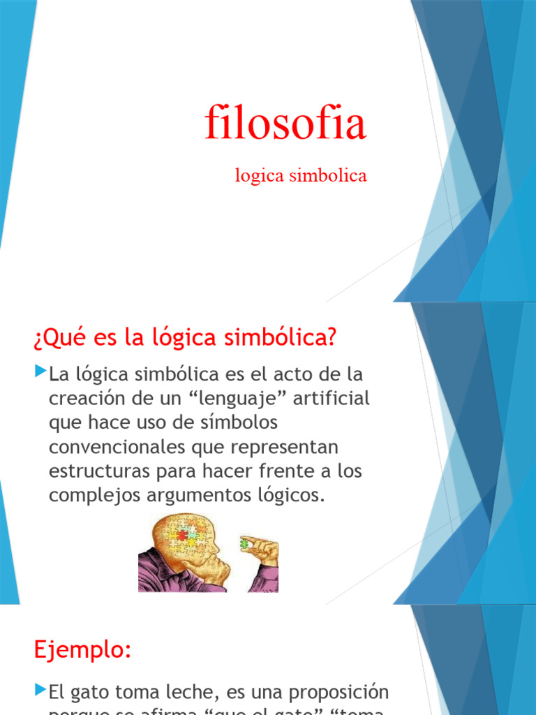 Filosofia | PDF | Proposición | Lógica