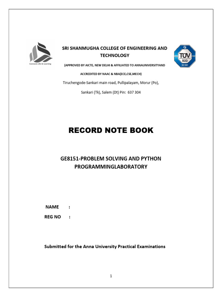 Python Record | PDF | Matrix (Mathematics) | Algorithms And Data Structures Python Record | PDF | Matrix (Mathematics) | Algorithms And Data Structures
