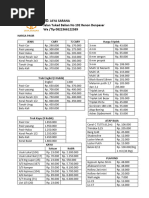 Ready Mix Concrete Price List Description Price Per M3 Item NO | PDF
