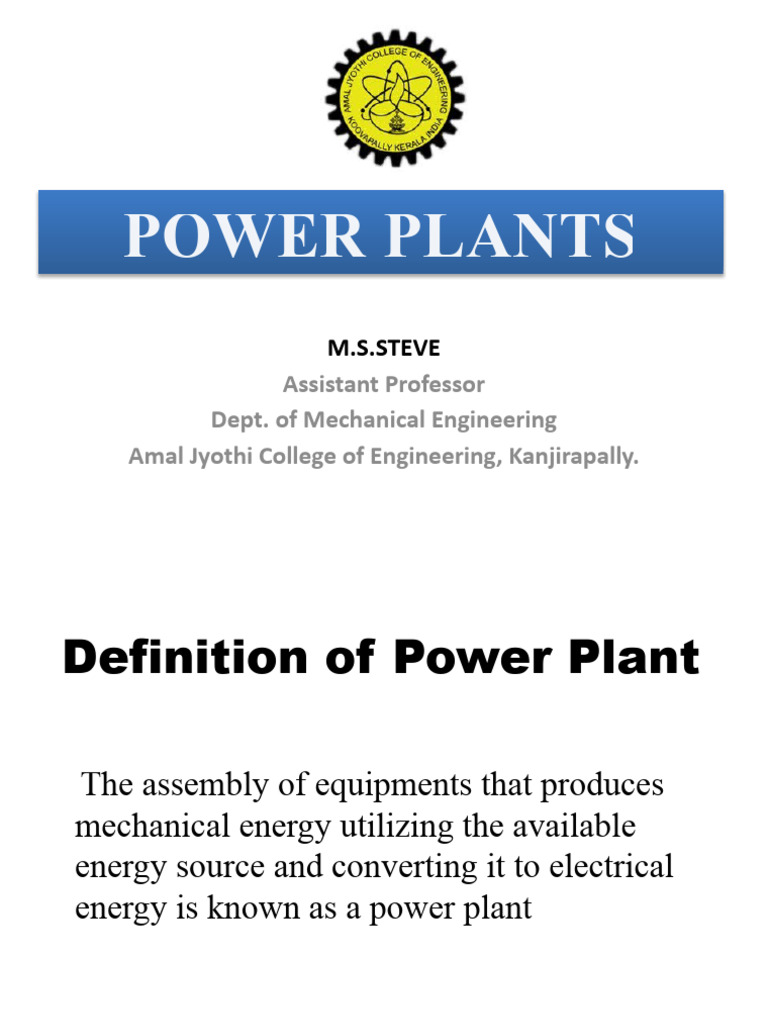 All Types of Power Plants | PDF | Pressurized Water Reactor | Nuclear ...