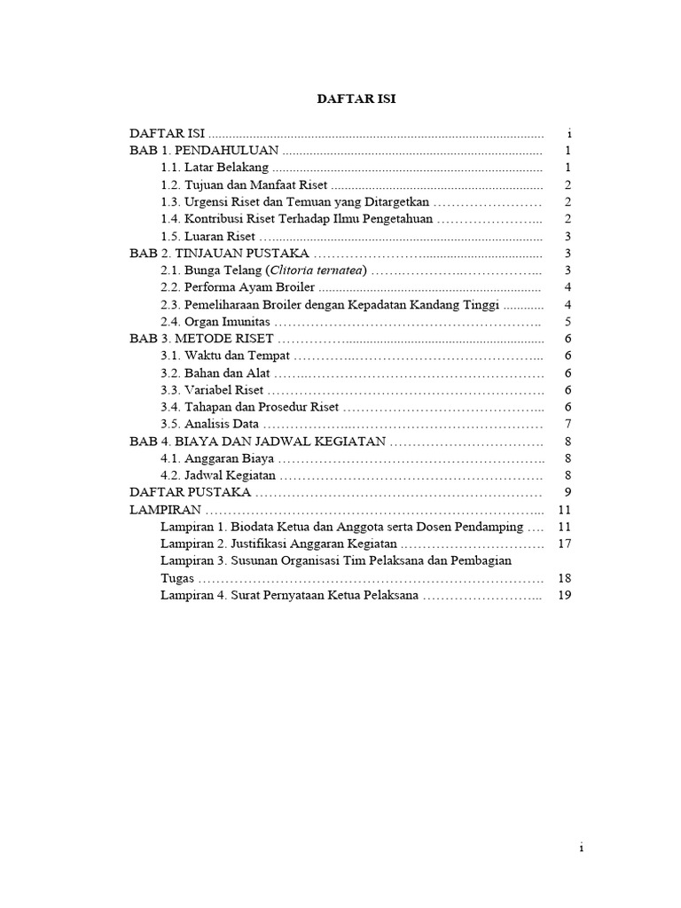 PKM-RE (Bunga Tellang) | PDF