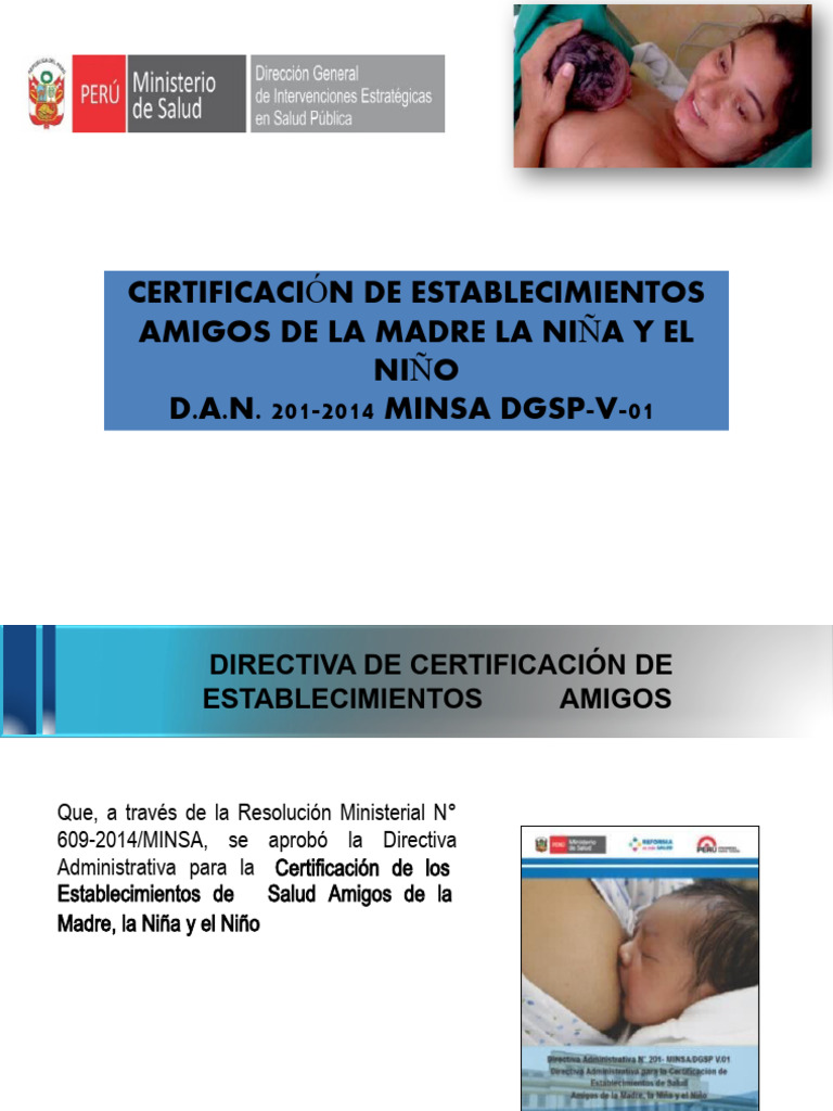 Certificación Eess Amigos | PDF | Amamantamiento