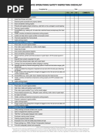 FSSAI Audit Checklist | PDF | Audit | Food Safety