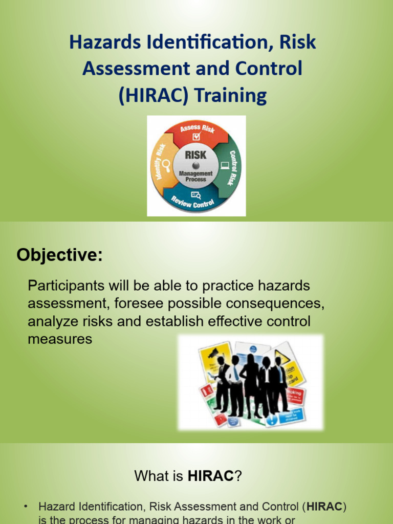 Hirac 2022 | PDF | Risk | Occupational Safety And Health
