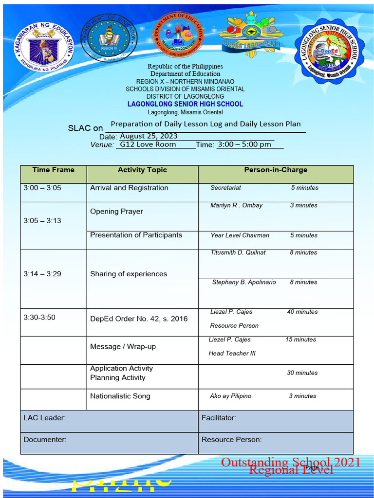 LAC Matrix Blank | PDF