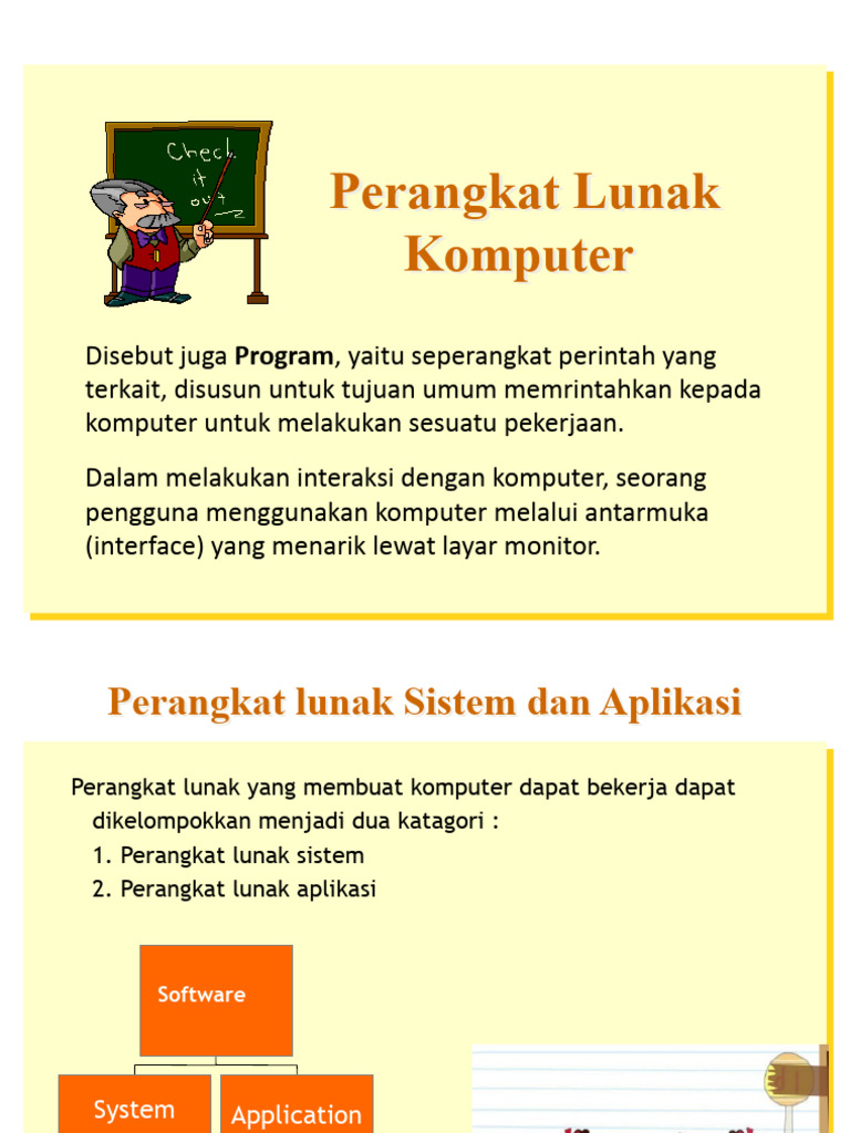 Teknik Komputer 2 - Pengenalan Komputer (Software) | PDF