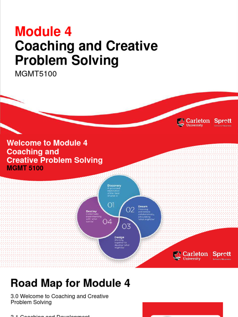 Weeks 4 - 5 - 6 SLIDES | PDF | Negotiation | Creativity