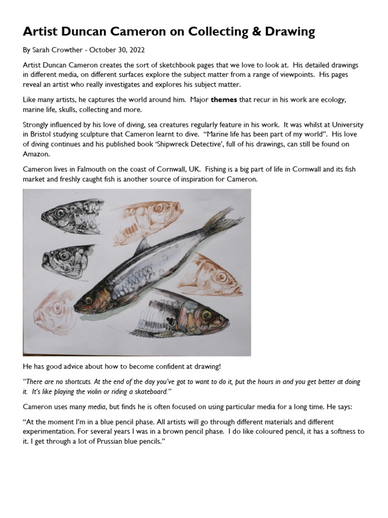 Duncan Cameron Article | PDF