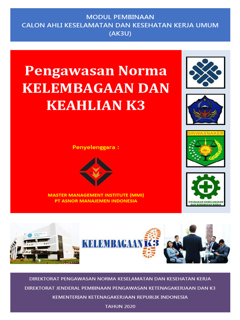 Modul Pembinaan Ahli K3 Umum | PDF