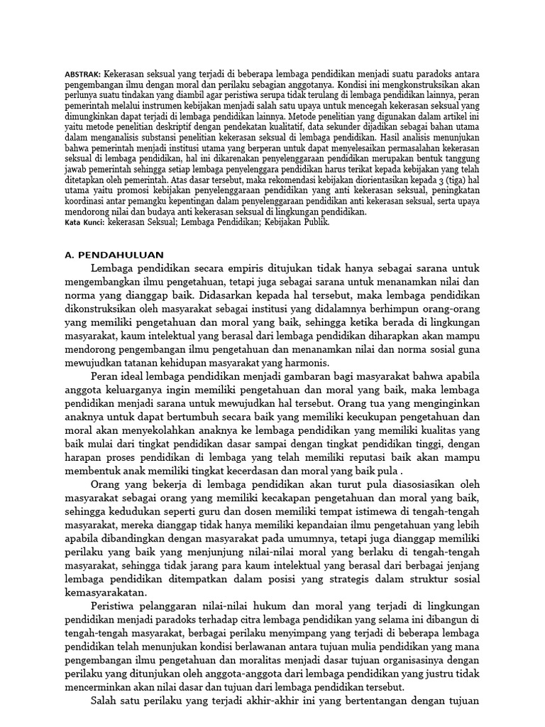 Pelecehan Seksual | PDF