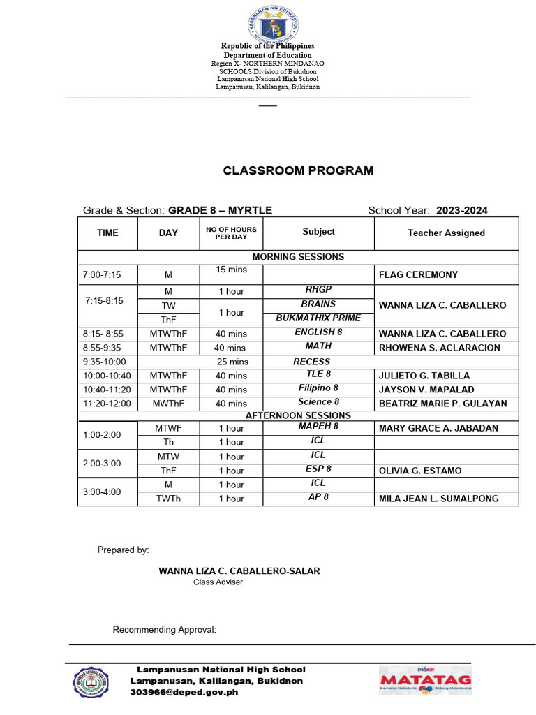 Workload 23-24 | PDF