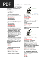 Formatif 1 Kelas 8 Sel, Mikroskop Dan Spesialisasi Sel | PDF